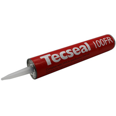 Tecseal 100 Fr - 380G Sealant Cartridge - Oil Based Grey | DIY at B&Q
