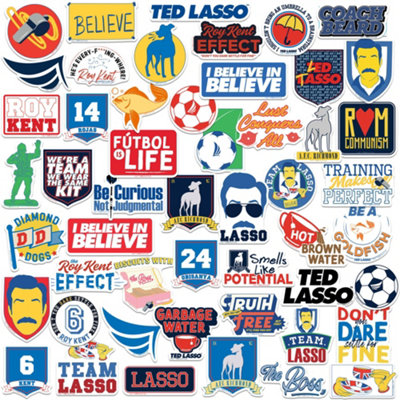 Ted Lo Deluxe Stickers (Pack of 50) Multicoloured (One Size)