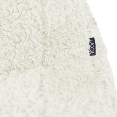 Teddy Bear Cuddle Waterproof Filled Cushion Natural Reading Support Pillow