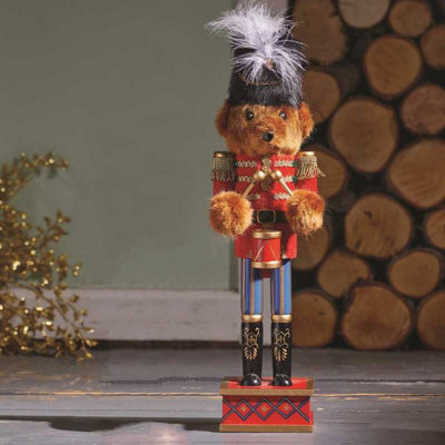 Teddy Bear Nutcracker Decoration - 60cm