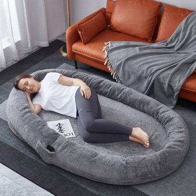 Teddy Fleece Human Pet Bed - Adult Size