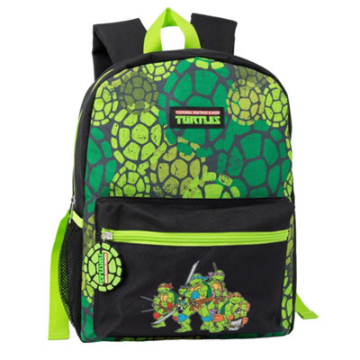 Teenage Mutant Ninja Turtles Backpack Set (Pack of 4) Black/Green (One ...