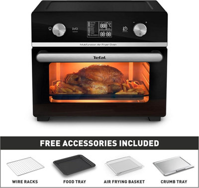 Tefal FW606840 Easy Fry Oven with Accessories Air Fryer 20L Black