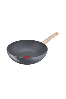 Tefal G2661902 Natural Force Stirfry Wok Pan 28cm | DIY at B&Q