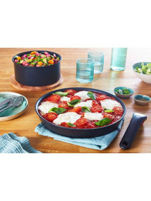 Tefal L7629242 Ingenio Daily Chef 8-piece Set Black