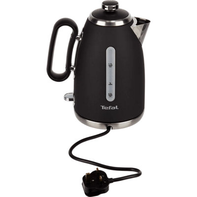 Tefal Retra Kettle Fast Boil 3000 W 1.7L Matt Black KI780N40
