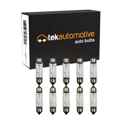 Tek Automotive 239 C5W Bulb Festoon Number Plate Bulb Interior Light ...