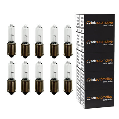 Tek Automotive 435 H21W Bulb Miniature Halogen Car Bulbs Brake Indicator Reverse Fog Light 433D ...