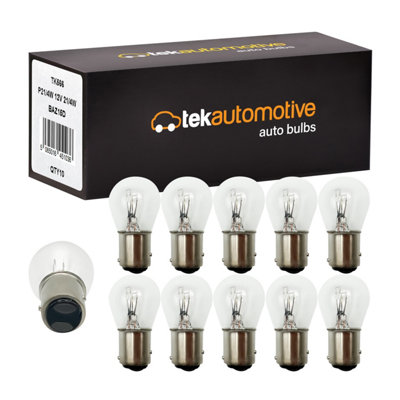 Tek Automotive 566 P21/4W Car Bulbs Brake Light Bulb Fog Light Bulb Tail Light Bulb 12V 21/4W ...