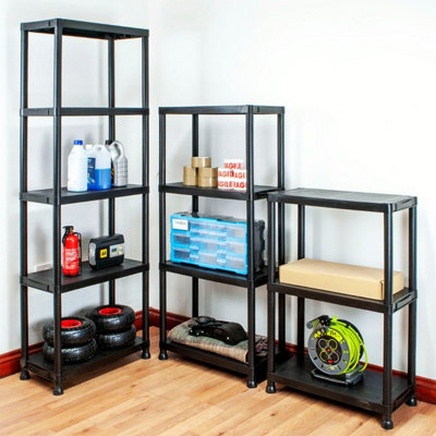TekBox 3 Tier Garage Storage Shelves