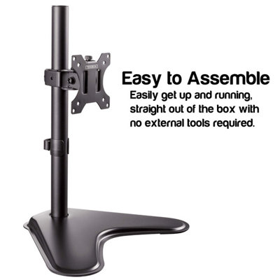 TekBox Dual Screen Vertical Monitor Mount