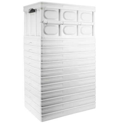 TekBox Regular Folding Storage Box - White