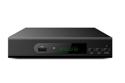 TEKNIKAL Freeview Full HD Set Top Box Receiver + Recorder + USB Media ...