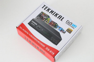 TEKNIKAL Freeview Full HD Set Top Box Receiver + Recorder + USB Media ...