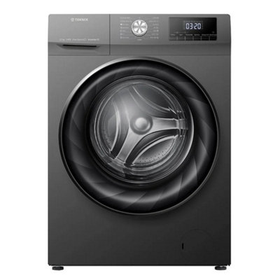 TEKNIX TKW12142HS - SILVER FREESTANDING 12KG WASHING MACHINE - 1400 RPM ...
