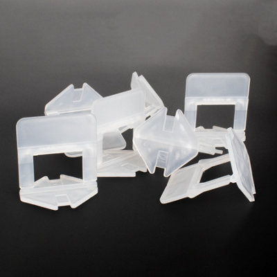 TekTools Tile Levelling System Spacer Clips - 3mm (500 Pack)