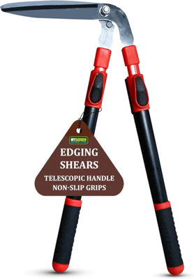 Telescopic Edging Shears 80CM Extendable Long Handle Lawn Edging Shears ...