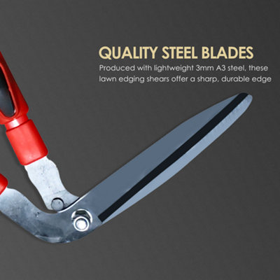 Telescopic Edging Shears 80CM Extendable Long Handle Lawn Edging Shears ...
