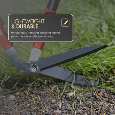 Telescopic Edging Shears 80CM Extendable Long Handle Lawn Edging Shears ...