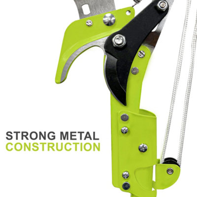 TELESCOPIC GARDEN LOPPER EXTENDABLE TREE HIGH BRANCH PRUNER CUTTER ...