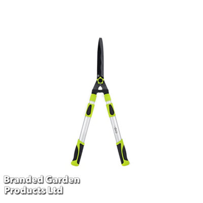 Telescopic Hedge Shears Precision Cutting Extended Reach Comfort Grips ...