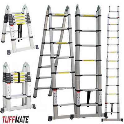 Telescopic Ladder 5m Double Sided Combination Multi-Purpose