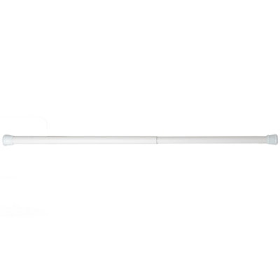 Telescopic Net Curtain Pole 55-90cm - No Drill Spring Tension Rod - For ...