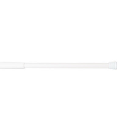 Telescopic Net Curtain Pole 70-120cm - No Drill Spring Tension Rod ...
