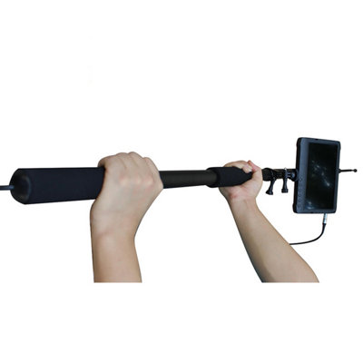 Telescopic Pole Survey Inspection Camera Waterproof 5MP Mini Snake ...