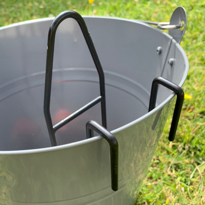 Telescopic Rolling Apple Collector with Bucket Clip
