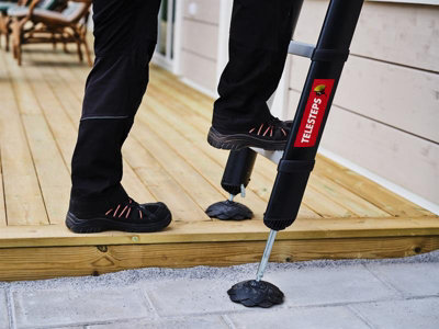 Telesteps Adjustable Safety Feet for Ladders - Ultimate Leveling ...