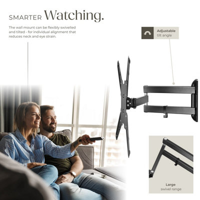 Television Bracket - 26-75 inch screens, extendable, tilt, swivel TV ...