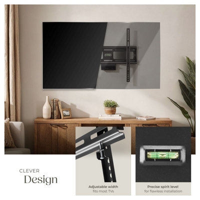 Television Bracket - 26-75 inch screens, width-adjustable TV wall mount ...