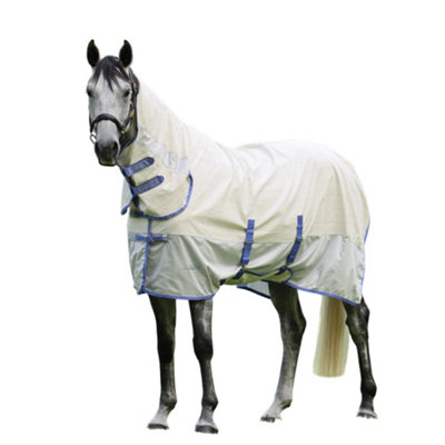Tempest Mesh Summer Horse Fly Rug Grey (60in)