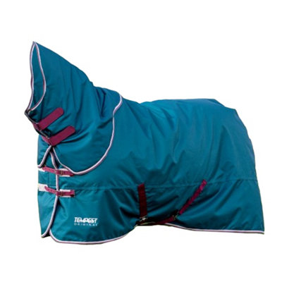 Tempest Original 200 Horse Turnout Rug & Neck Cover Set Green (5 9")