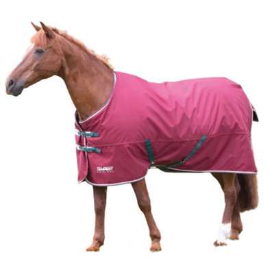 Tempest Original 200 Standard-Neck Horse Turnout Rug Maroon (7 3")