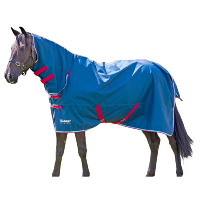 Tempest Original Lite Combo Neck Horse Turnout Rug Teal (6 9")