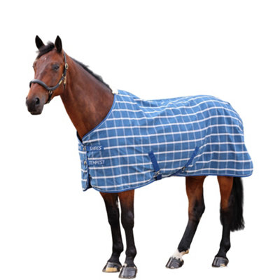 Tempest Original Standard-Neck Horse Stable Rug Teal (6 9")