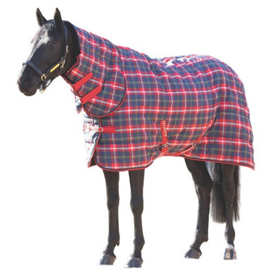 Tempest Plus Combo Neck 200g Horse Stable Rug Red (66in)