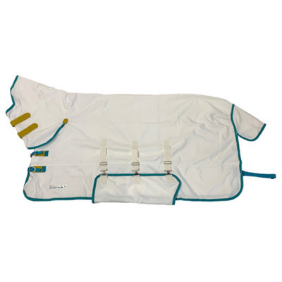 Tempest Plus Sweet-Itch Horse Combo Rug White (75in)