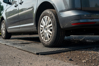 Temporary Ground Protection Mat 0.8 x 1.2m - Interlocking & Lightweight ...