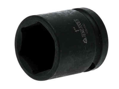 Teng Tools 1 Inch Impact Socket 6-Point Drive for Power Tools