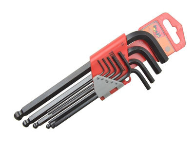 Teng Tools 9-Piece Metric Ball Point Hex Key Set (1.5-10mm) for ...