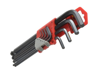 Teng Tools 9-Piece Metric Ball Point Hex Key Set (1.5-10mm) for ...