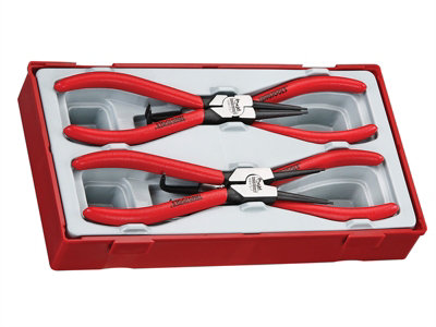 Teng TT47-7 TT47-7 Mega Bite Circlip Pliers Set, 4 Piece TENTT4747