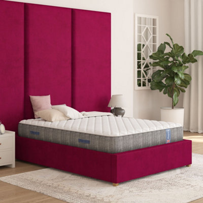 Tension Relieving Pocket Memory Foam Mattress, Size Double