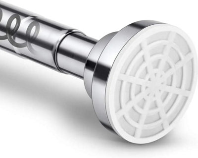 Tension Rod for Curtain Extendable 40 to 60cm Rust Proof No Drill ...