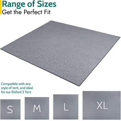 Tent Carpet Fleece Rug Universal Camping Soft Groundsheet Cover ...