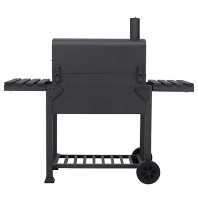 Tepro 1165S XXL Charcoal BBQ Grill - Includes two side tables