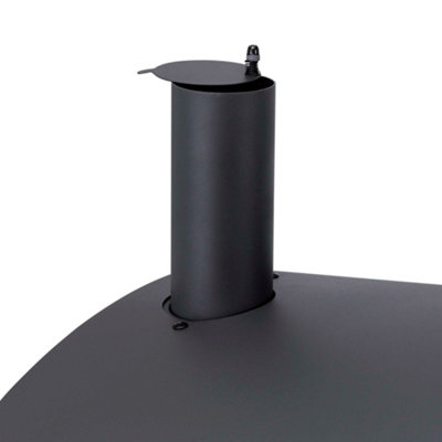 Tepro 1165S XXL Charcoal BBQ Grill - Includes two side tables